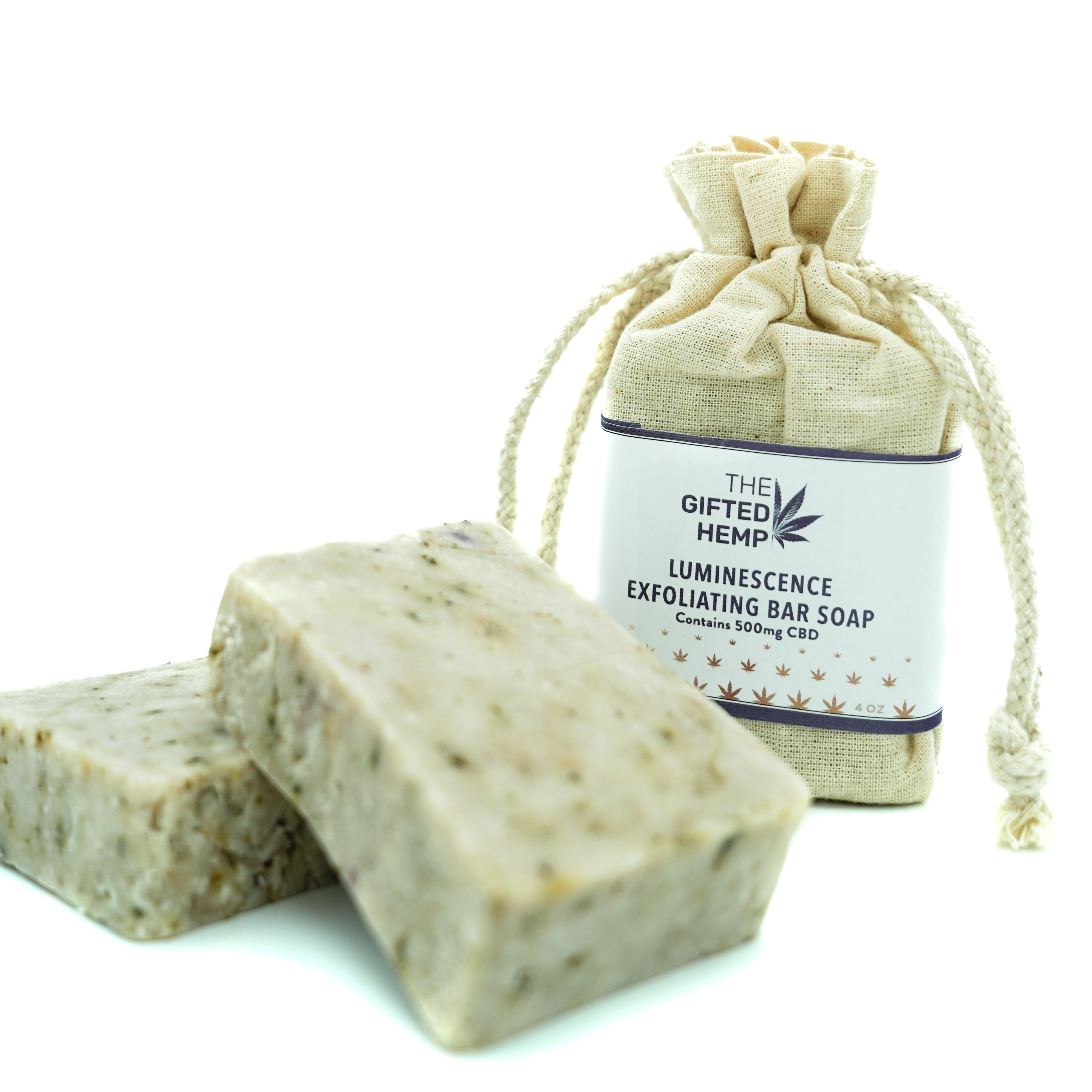 Exfoliating Bar Soap – The Gifted Hemp